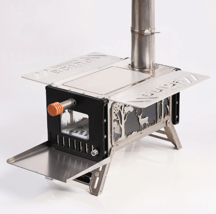 Buy Wholesale China Portable Cast Iron Outdoor Camping Wood Rocket ...