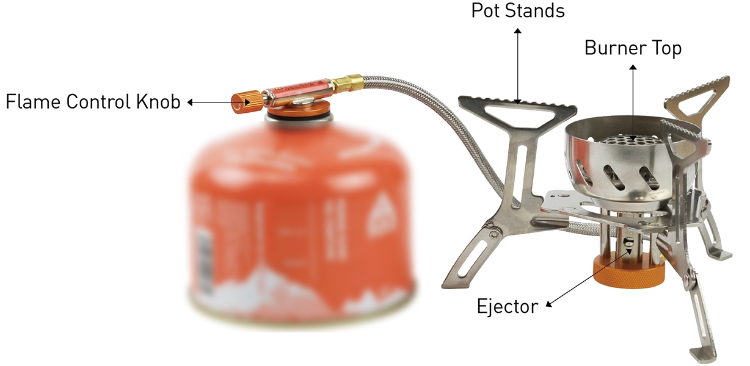Hot Sale Portable Gas Alloy Survival Camping For Cooking Hiking Natural ...