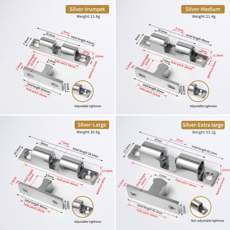 Furniture Hardware Ball Catch Door Closer Door Catcher $0.22 ...