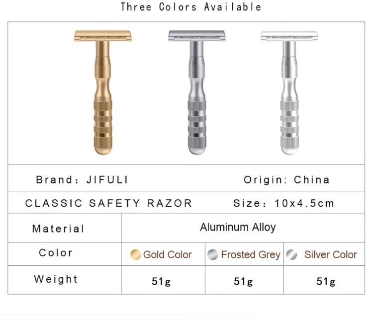 Buy China Wholesale Classic Safety Razor For Men Aluminum Alloy ...
