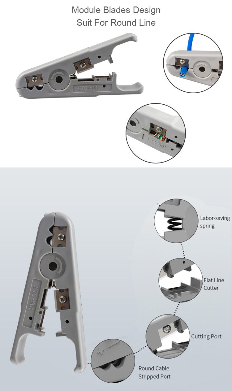 Buy Wholesale China Network Lan Cable Wire Stripper Abs Stripping And ...