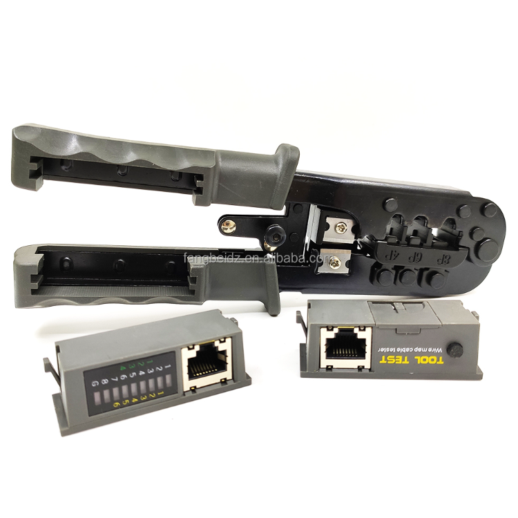 Multi-functional Rj45 Rj12 Rj11 Rj9 Network Crimping Plier 4p 8p 6p ...