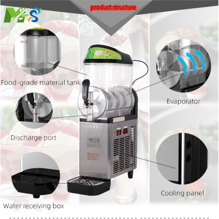 Buy China Wholesale Ms Commercial Slush Machine Industrial Slush ...