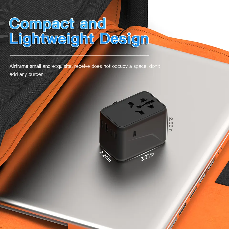 Universal 32w High-efficiency Pd Adapter: Compact Global Travel ...