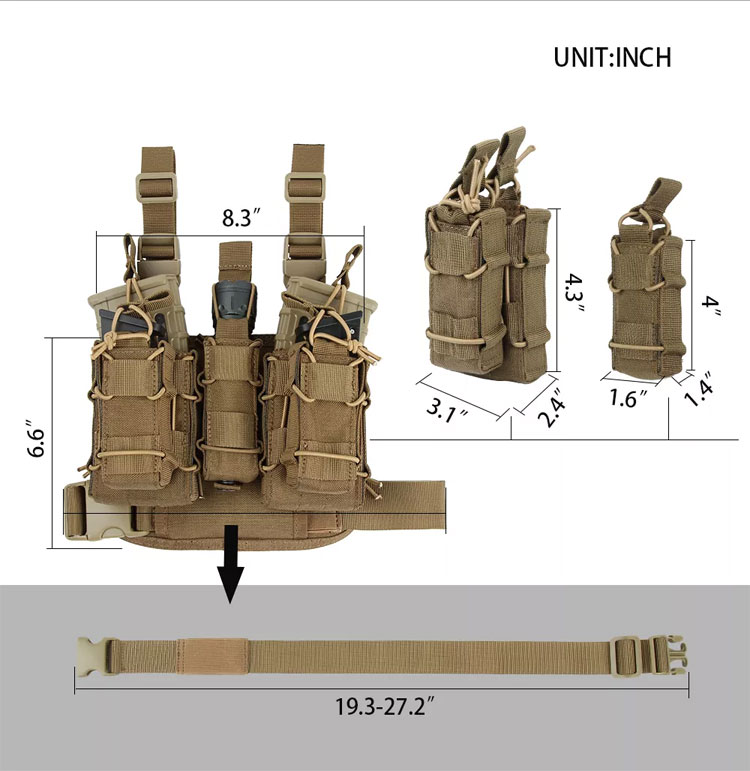 Drop Leg Utility Rig Tactical Drop Leg Holster - Buy China Wholesale ...