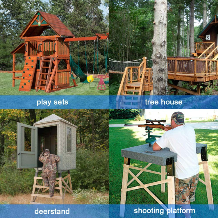 Buy Wholesale China Outdoor 4x4 Compound Angle Elevator Brackets For ...