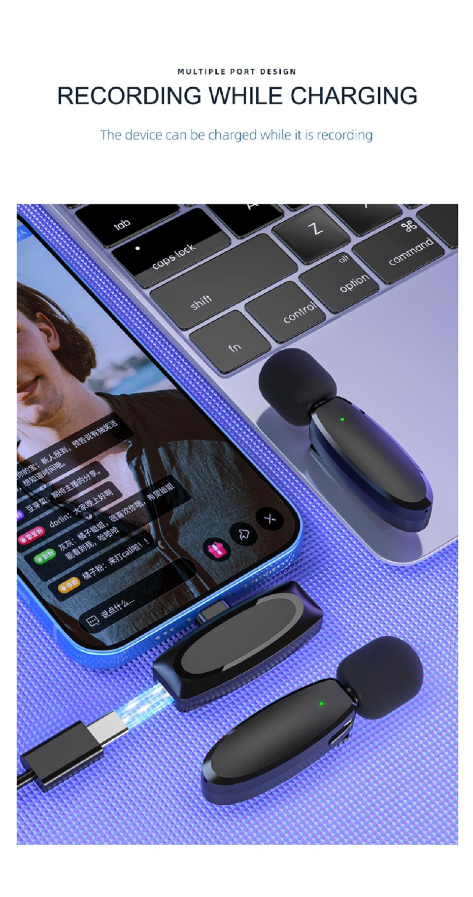 Buy Wholesale China Wireless Microphone Mini Uhf Mobile Phone Low ...