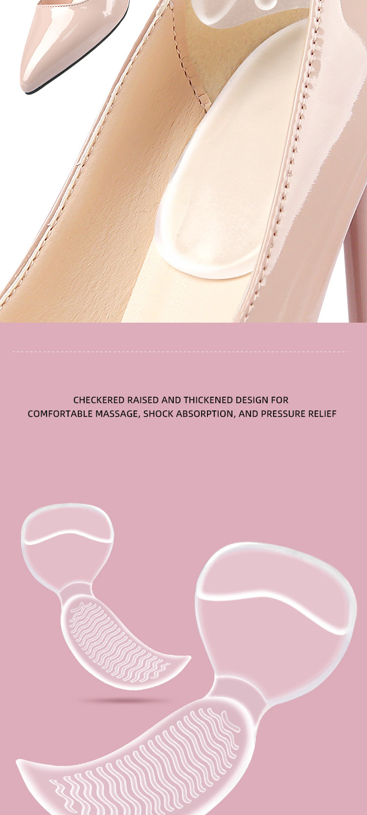 Buy Wholesale China Silicone Heel Protector Heel Grips/heel Pads For Women & Men Shoe Inserts ...