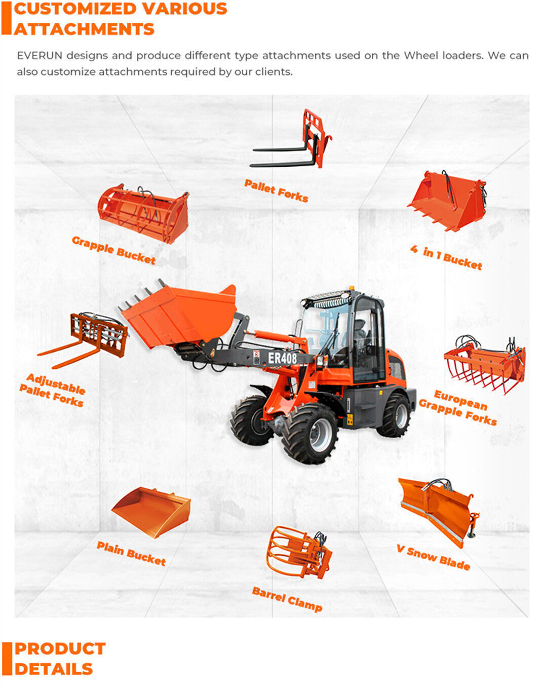 Buy Wholesale China Everun Er408 Imported Engine Diesel Bucket Compact ...