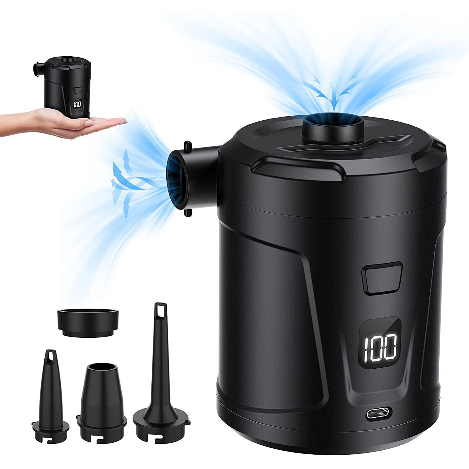 Buy Wholesale China 5200 Mah Rechargeable Battery Air Pump,paddling ...