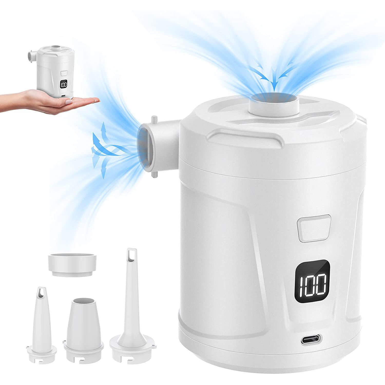 Buy Wholesale China 5200 Mah Rechargeable Battery Air Pump,paddling ...