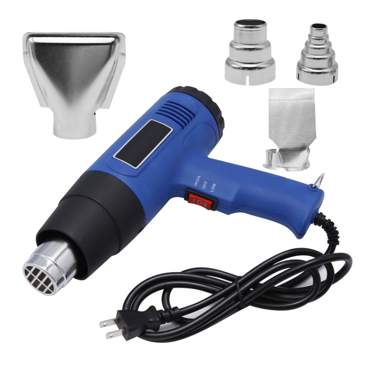 2000w Heat Gun Electrical Hot Air Blower Temperature Control Industrial ...