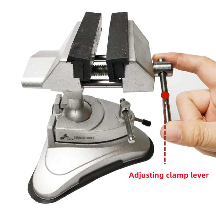 360 Degree Rotation Suction Cup Pliers Activity Mini Table Vise Fixing ...