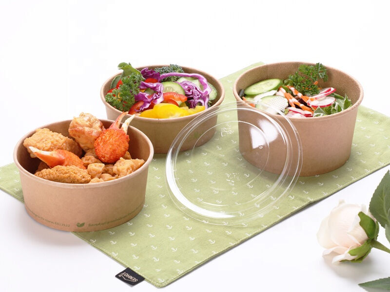 Buy Wholesale China 500/750/1000ml Round Disposable Take Away Kraft ...