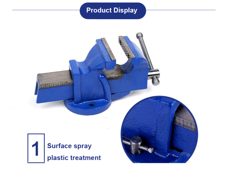 Buy Wholesale China Heavy Duty Bench Vise 8 Inch Vise Clamp Vice ...