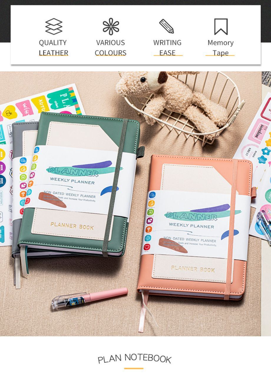 Buy Wholesale China Wholesale A5 Notebook Week Plan Month Plan This ...