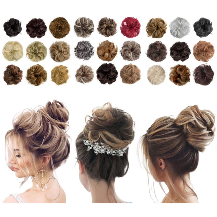 Bulk Buy China Wholesale Women Premium Updo Curly Postiches Pour Messy ...