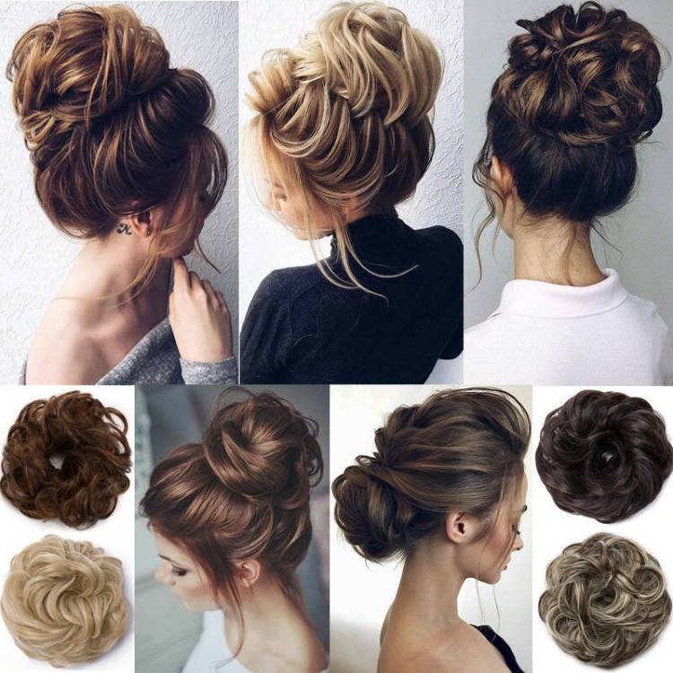 Bulk Buy China Wholesale Women Premium Updo Curly Postiches Pour Messy ...