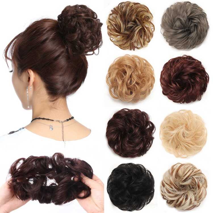 Bulk Buy China Wholesale Women Premium Updo Curly Postiches Pour Messy ...