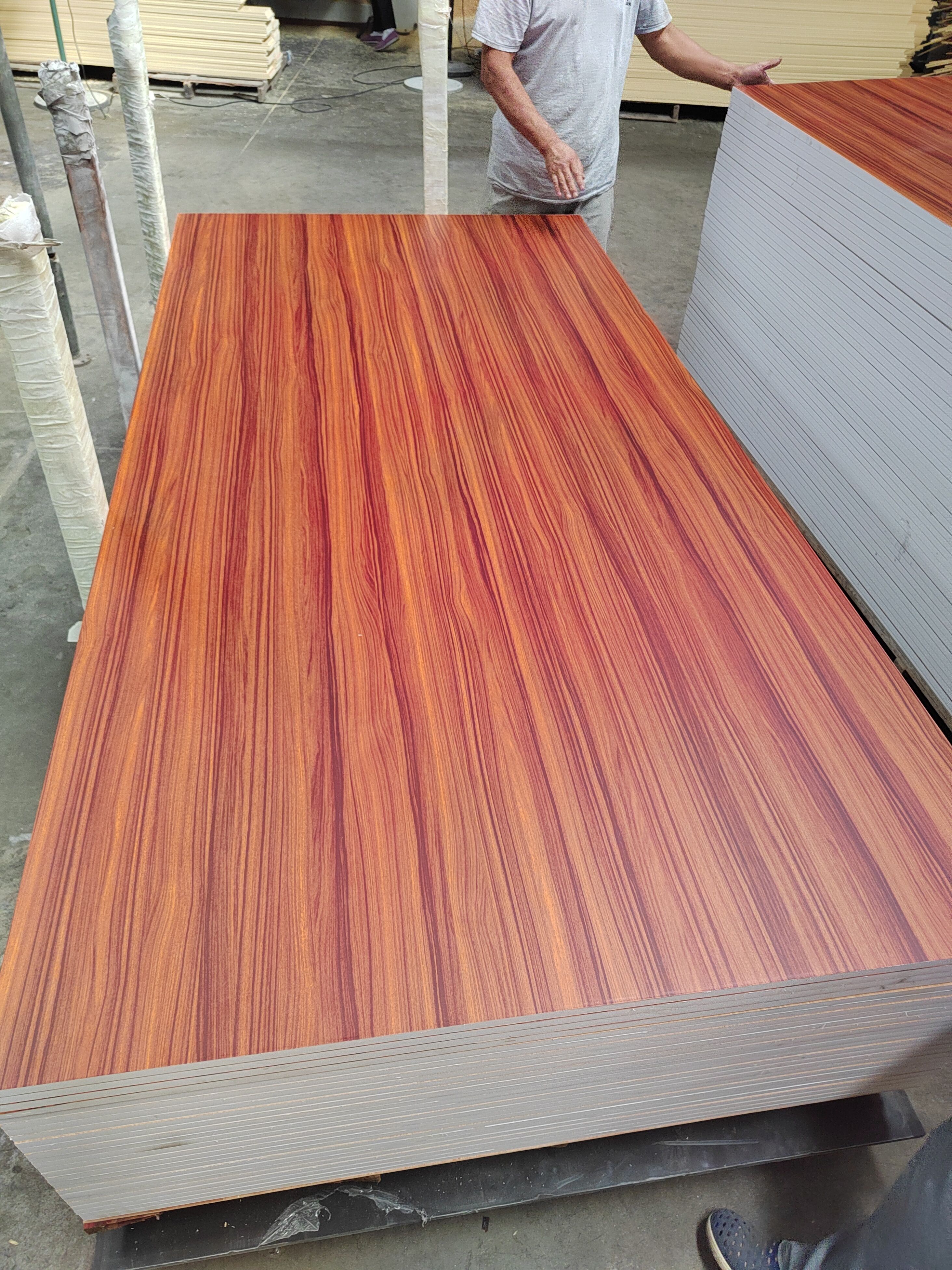 High Quality Pvc Foam Board/sheet Wood Texture Faced, Pvc Foam Board ...