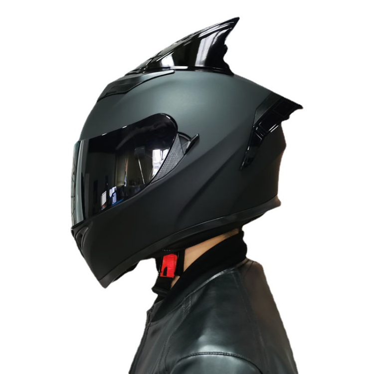 Subo High Quality Full Face Dual Lens Motorcycle Helmet Men Racing ...
