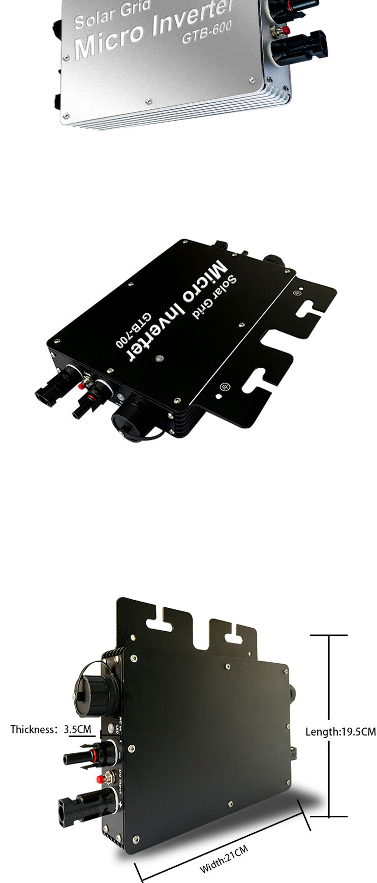 Buy Wholesale China Silver 800w Single Phase Three Phase Photovoltaic ...