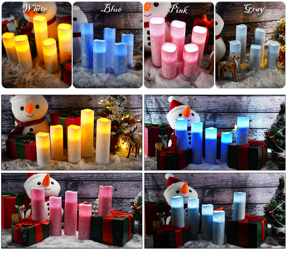 Buy Wholesale China Blue Real Wax Series Wavy Design Aa Battery Power ...