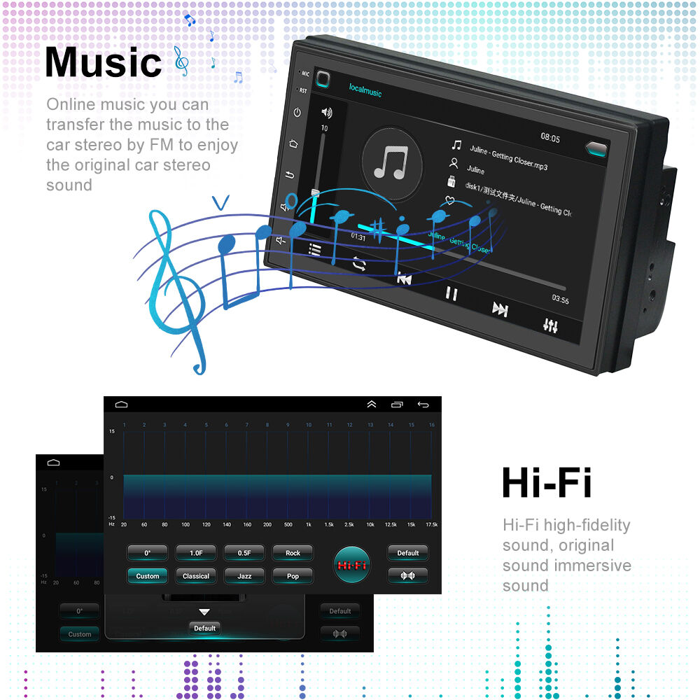 Buy Wholesale China Podofo Android 13 Double Din 2+64 Car Radio Stereo ...