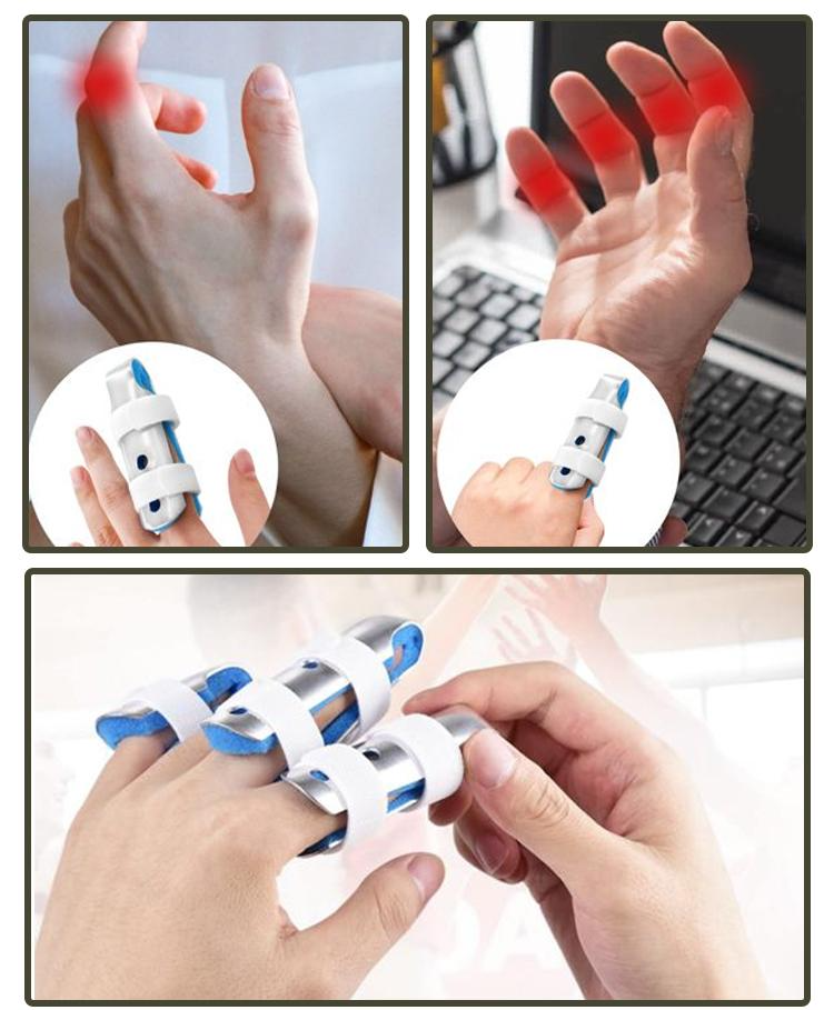 Aluminum Alloy Fracture Rehabilitation Fixed Sleeve Finger Splint - Buy ...
