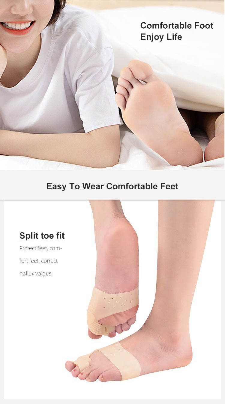 Buy Wholesale China Joghn Half Open Bunion Correctors For Feet Silicone ...