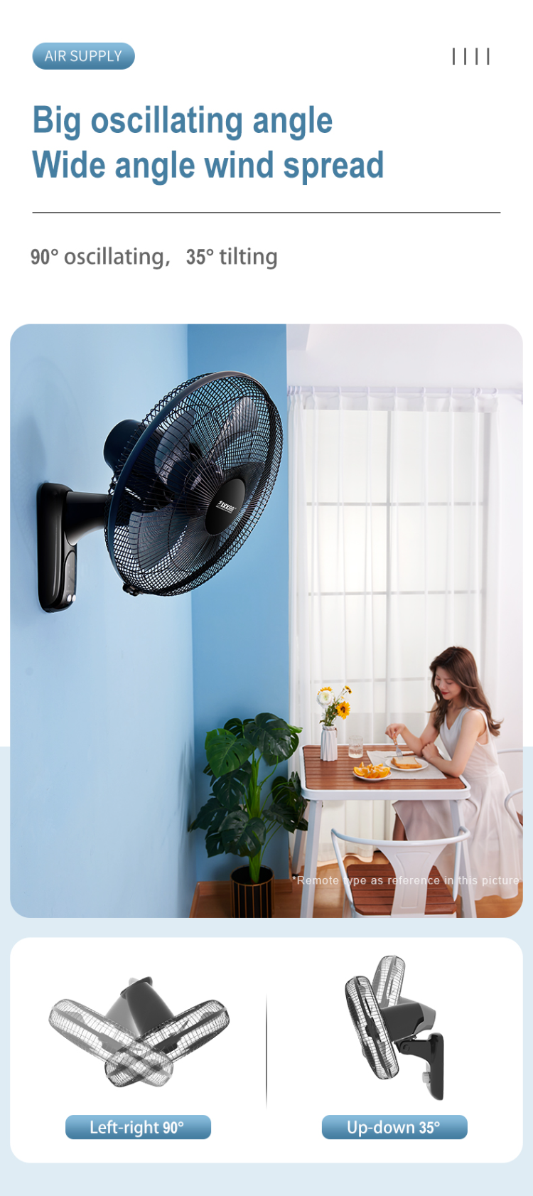 Buy China Wholesale 18 Inch Cord Control Wall Mounted Hanging High ...