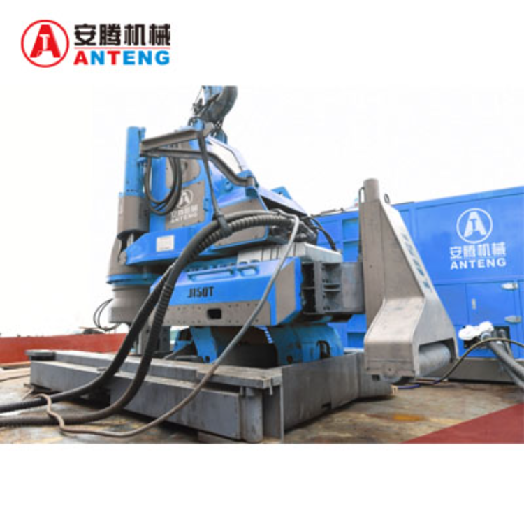 Multi-functional Pile Driver Sheet Piling Equipment Silent Piler For ...