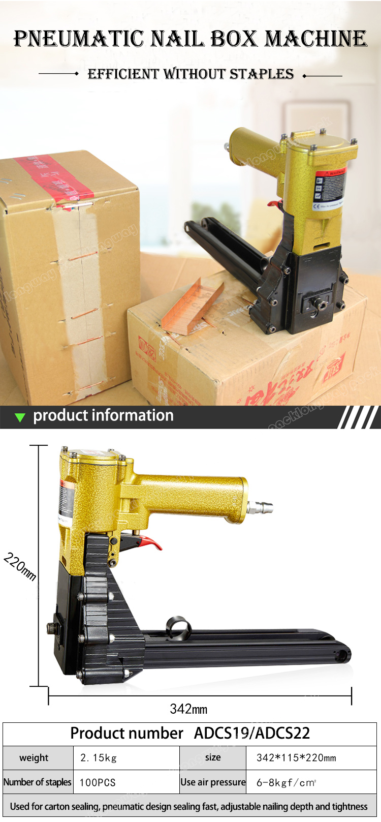 Buy Wholesale China Carton Box Stitcher Packing Closing Machine Carton ...