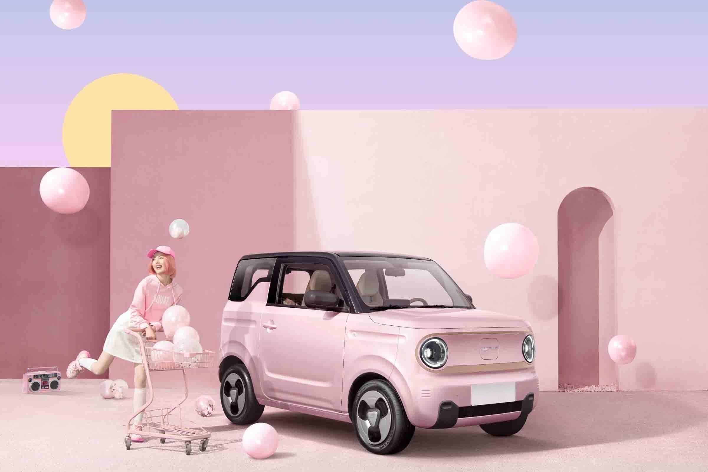 Buy Wholesale China Cute Electric Car Geely Geome Panda Minicar Rwd ...