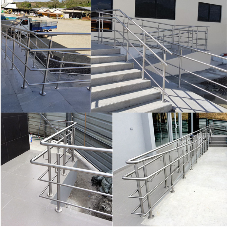 Ace Balustrades Handrails Tube Railing Balcony Baluster Outdoor Railing ...
