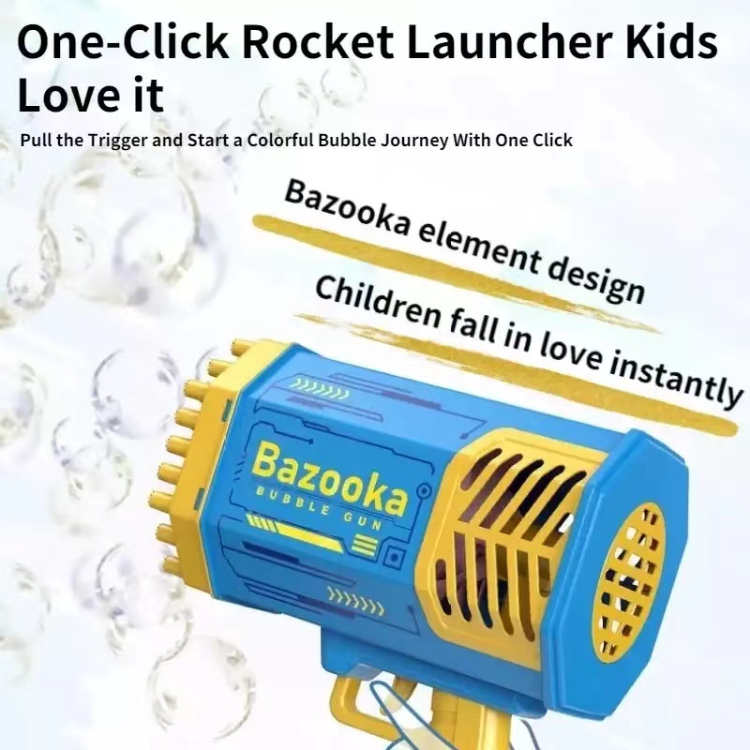 Buy China Wholesale Pt Wholesale Upgraded Bazooka Bubble Gun Light-up Toys Soap Rocket Launcher ...