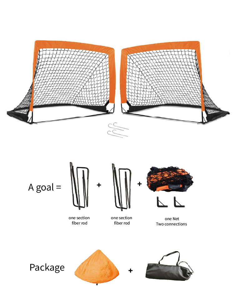 Bulk Buy China Wholesale New Soccer Goals Target Mini Pop Up Folding ...