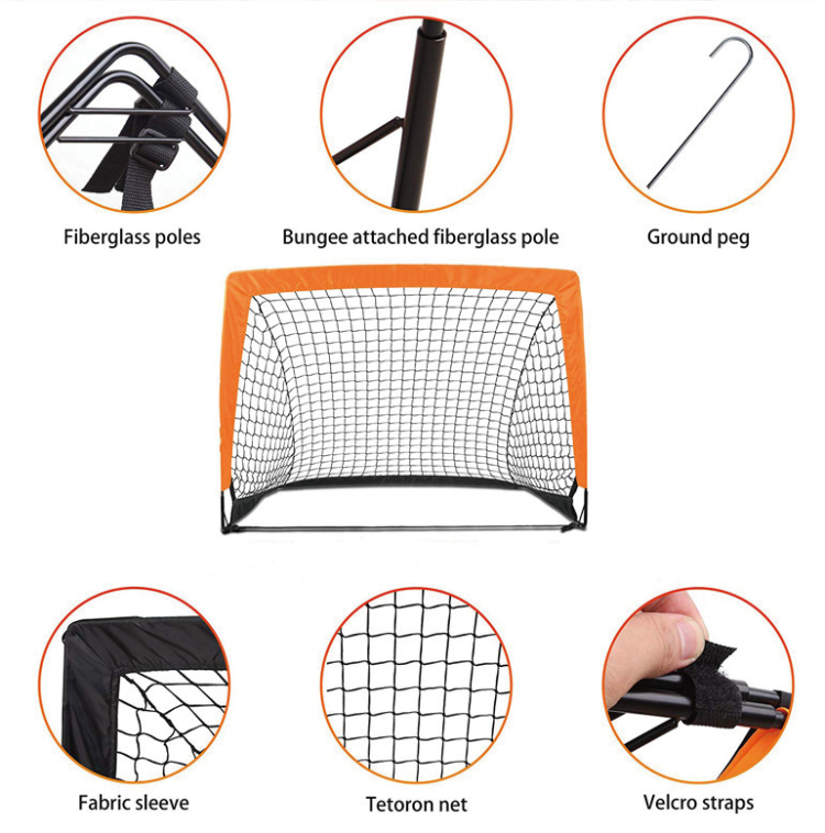 Bulk Buy China Wholesale New Soccer Goals Target Mini Pop Up Folding ...
