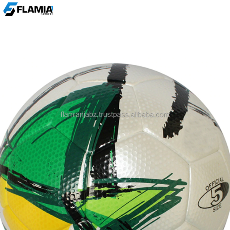 Buy Wholesale Pakistan Official Size 5 Football Ball Pu Granule Slip ...