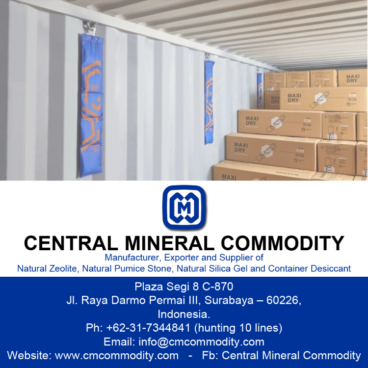 Buy Wholesale Indonesia Maxi Dry Container Desiccant Natural Moisture ...