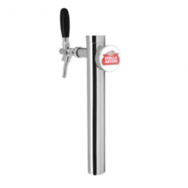 Beer Tower Illuminated Glyco Recirculation Loop Matte Draft Beer Dispensing Tower Brass 220v ...