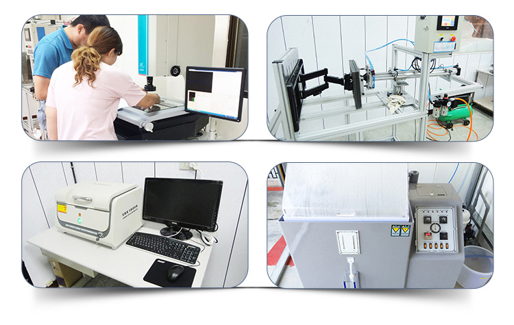 Buy Wholesale China Silver Dual Monitor Mount Arm W/ Keyboard Tray ...