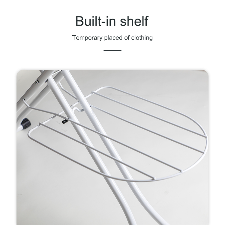 Baoyouni White Portable Adjustable Ironing Board Folding Iron Clothes ...