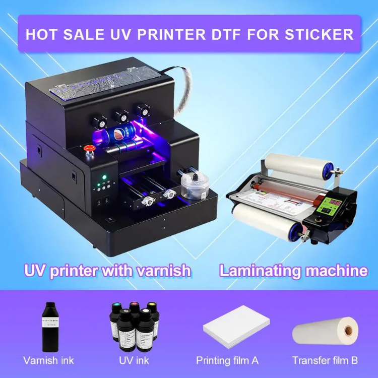 Buy Wholesale China A4 Uv Dtf Printer Uv Direct To Film Printer Uv Ab ...