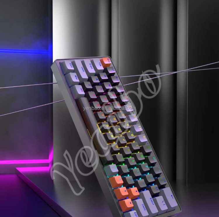 Yeaibo Teclado Custom Mechanic Laptop Magic And Mouse Ipad Keyboards ...