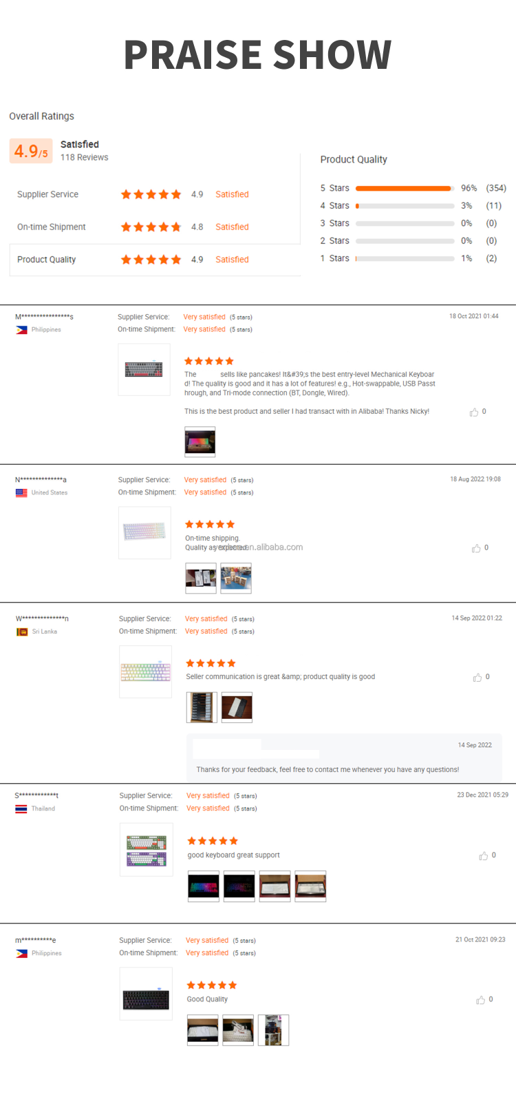 Yeaibo Teclado Custom Mechanic Laptop Magic And Mouse Ipad Keyboards ...