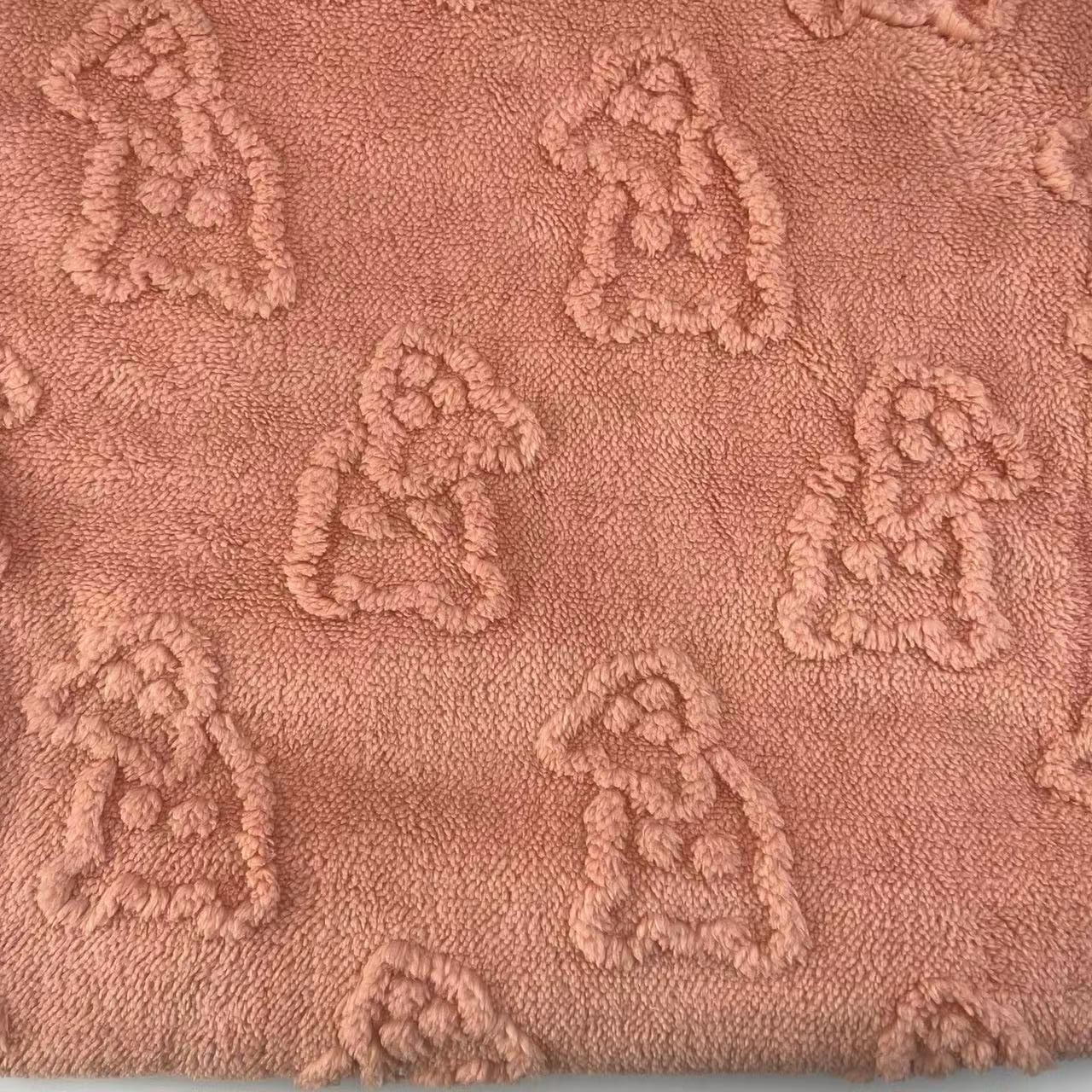 Buy Wholesale China Jacquard Sherpa Fleece Fabric & Jacquard Sherpa ...