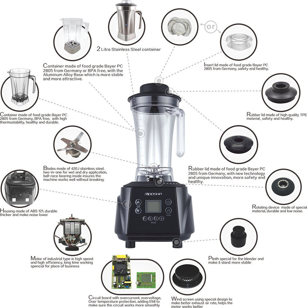 Buy Wholesale China Push Button Control Heavy Duty Juicer Silent ...