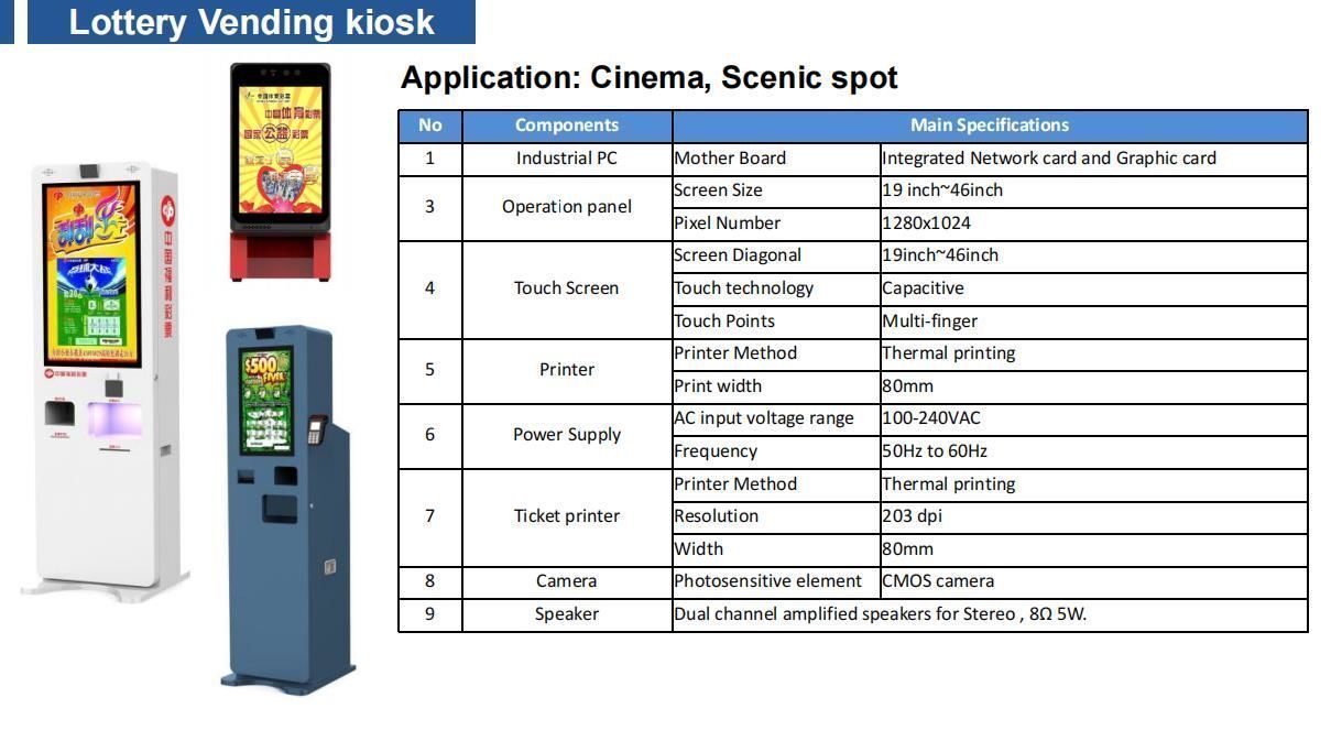 Buy Wholesale China Inquiry Ticketing Kiosk Machine Self Service ...