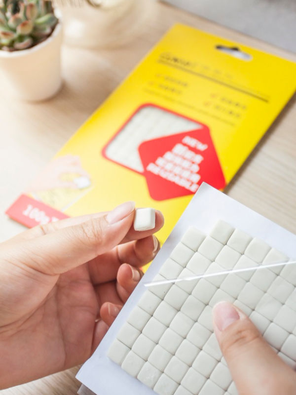 Buy Wholesale China High-quality 50g White Tack In Envelope, 1.5*1.5cm ...